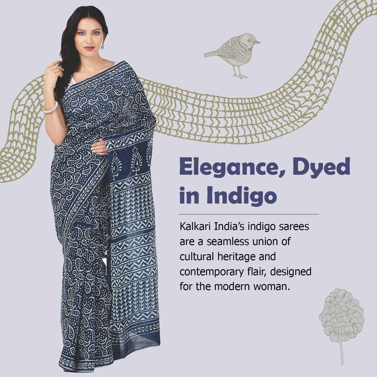 Dabu Saree – Kalakari India